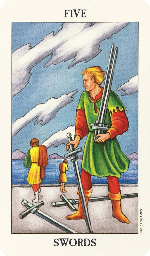Five of Swords - MyTarotLife