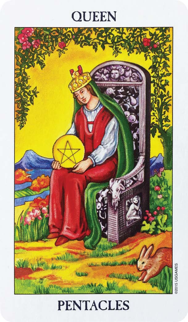 Queen of Pentacles - MyTarotLife